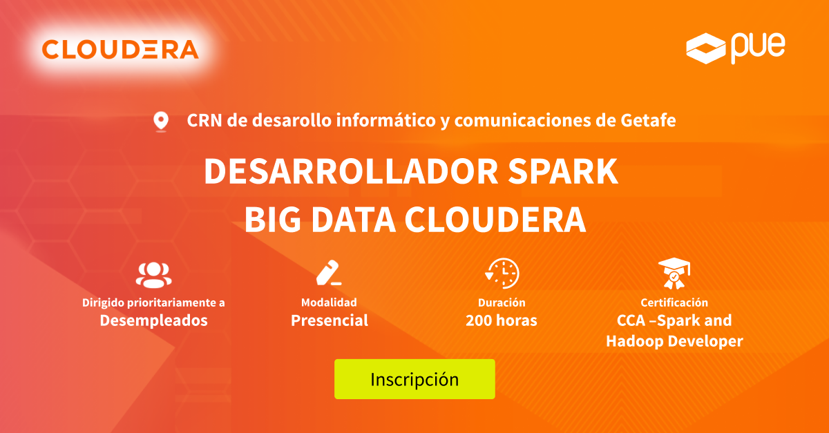 Curso CFTIC: Desarrollador Spark Big Data Cloudera | PUE