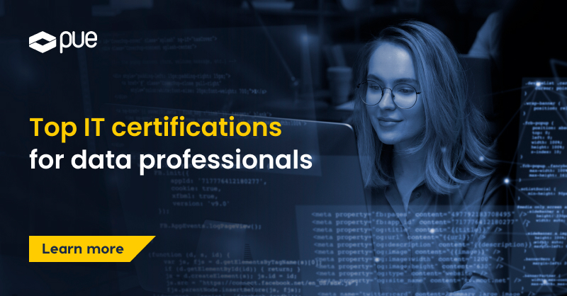 Top IT certifications for data professionals | PUE Blog