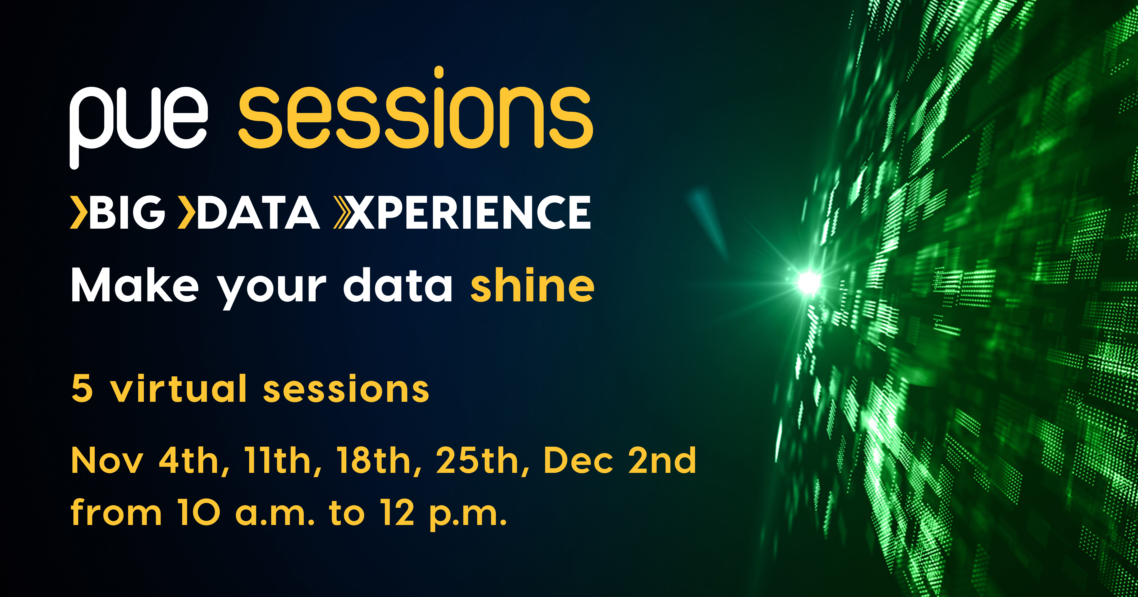PUE Sessions event on Big Data and Cloud Trends | PUE